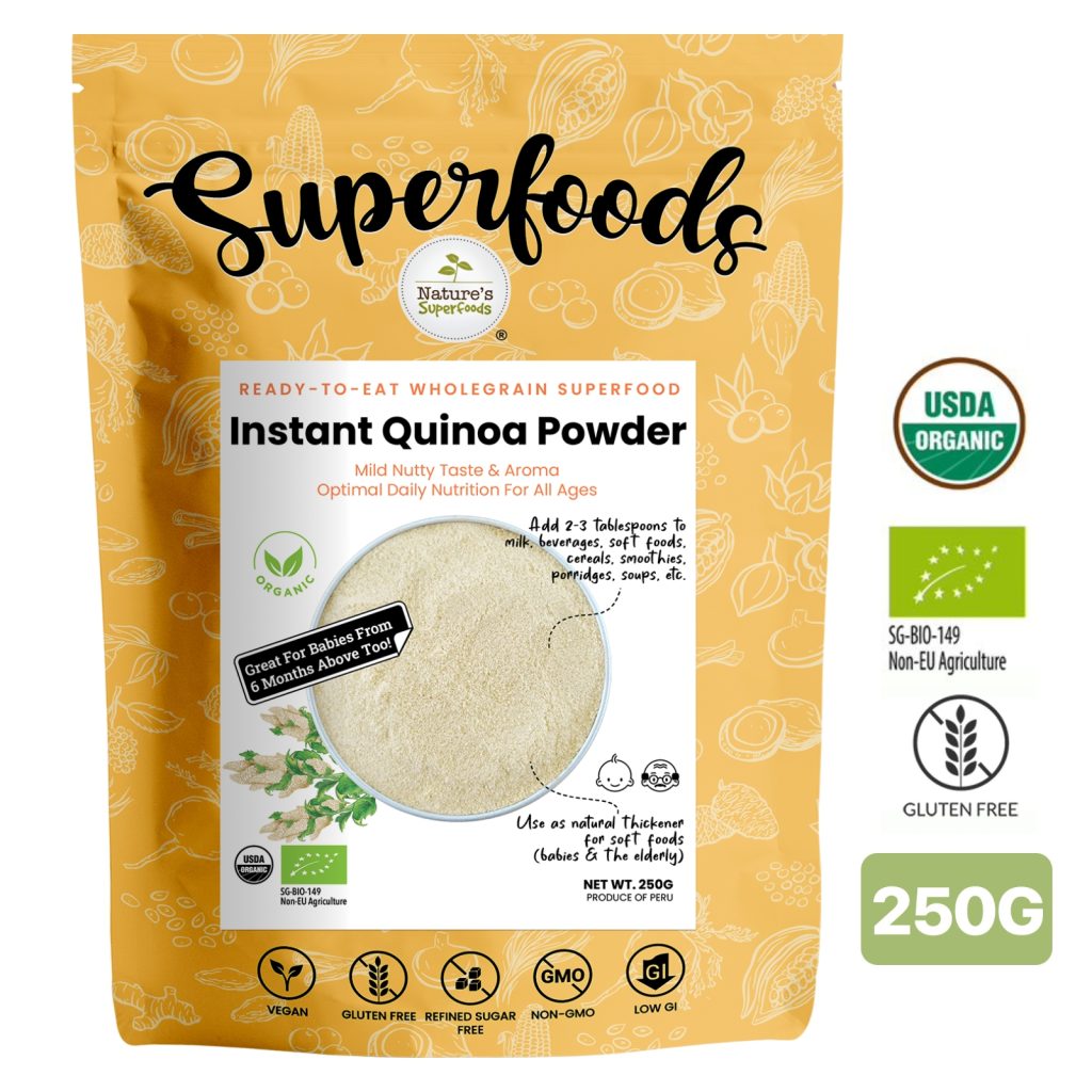 Organic Instant Quinoa Powder | Nature's Superfoods