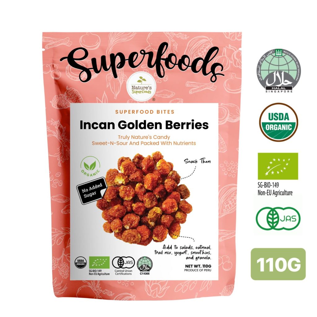 Superfood Sensation: Organic Dried Incan Golden Berries