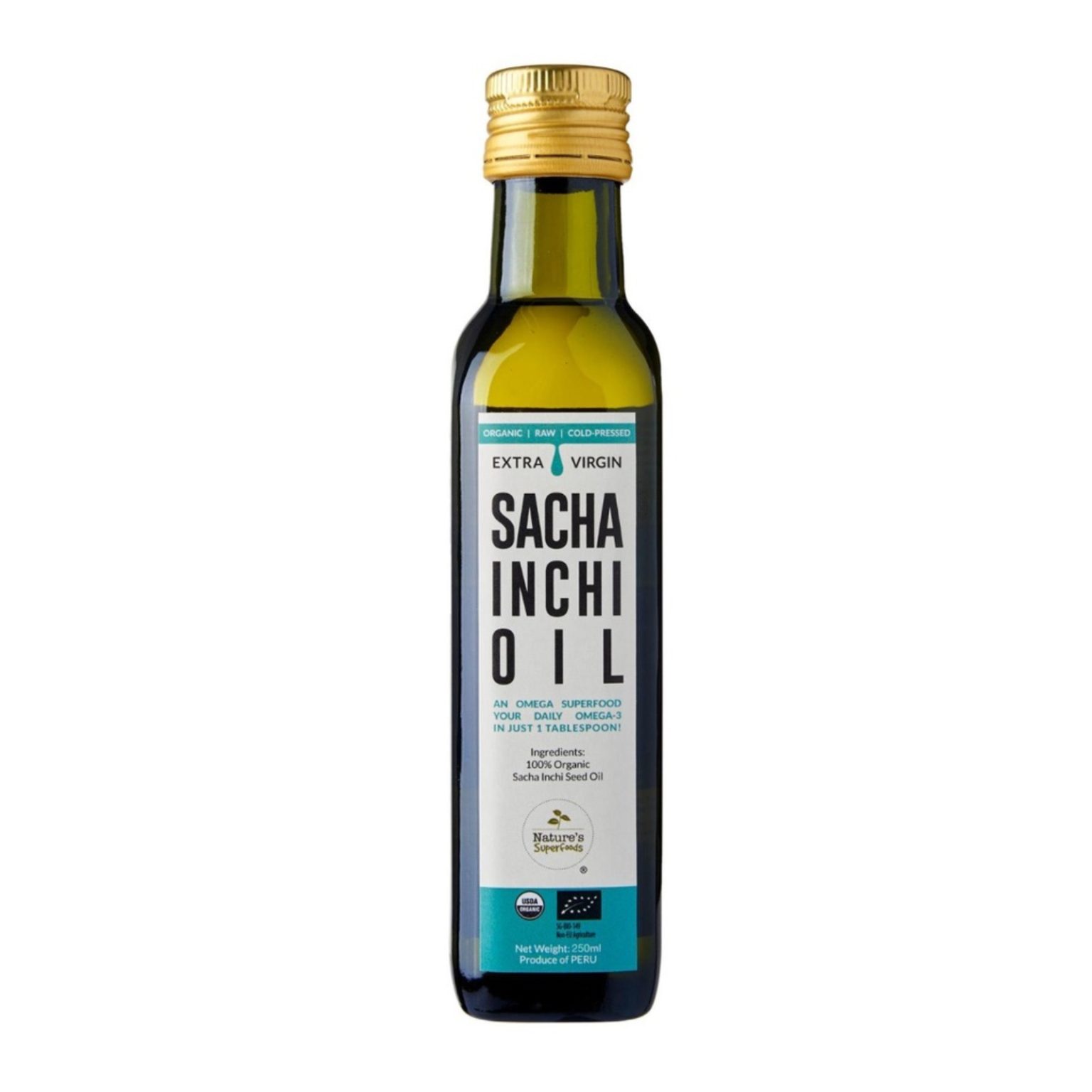 Organic Sacha Inchi Oil | Nature's Superfoods