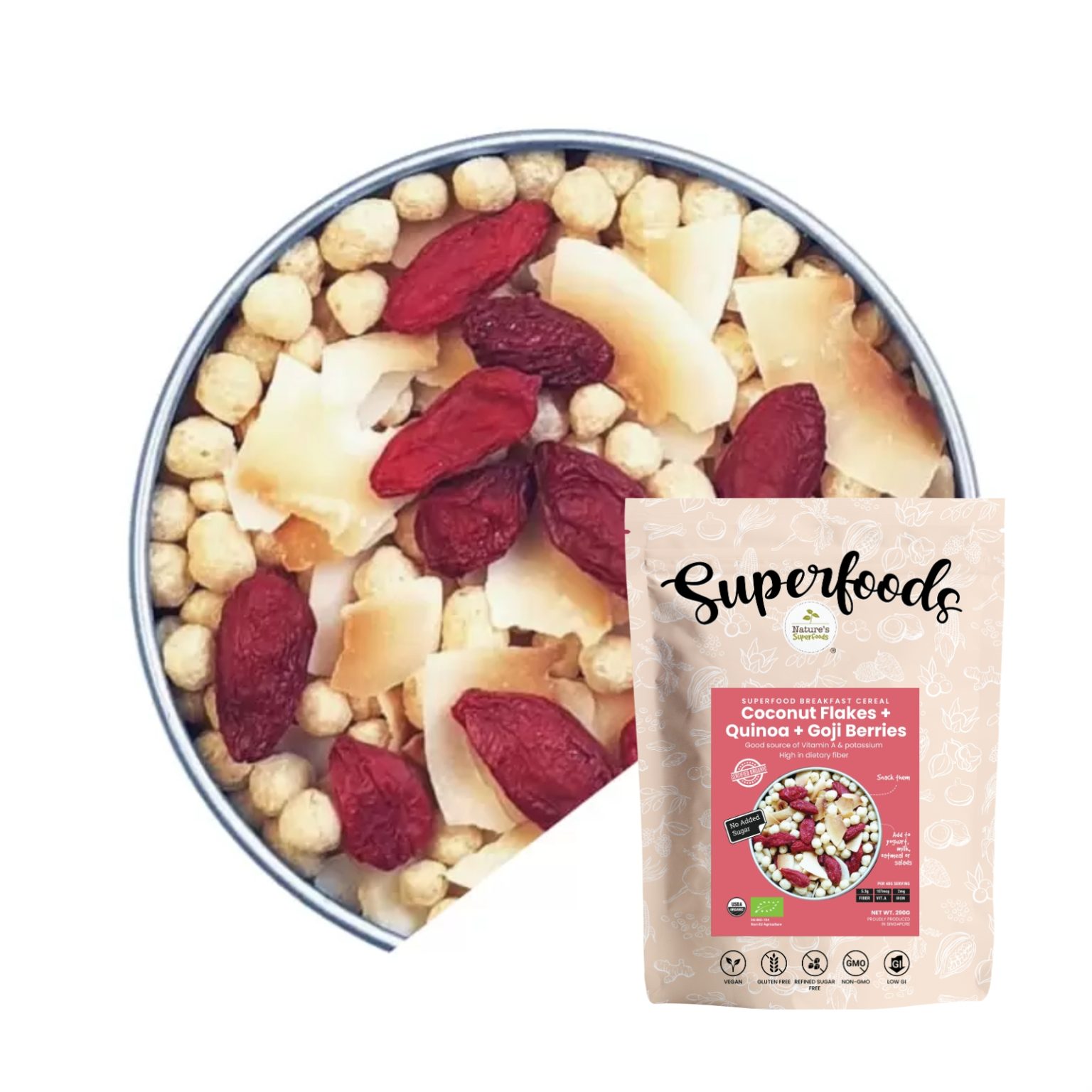 Organic Healthy Breakfast Cereals l Nature's Superfoods