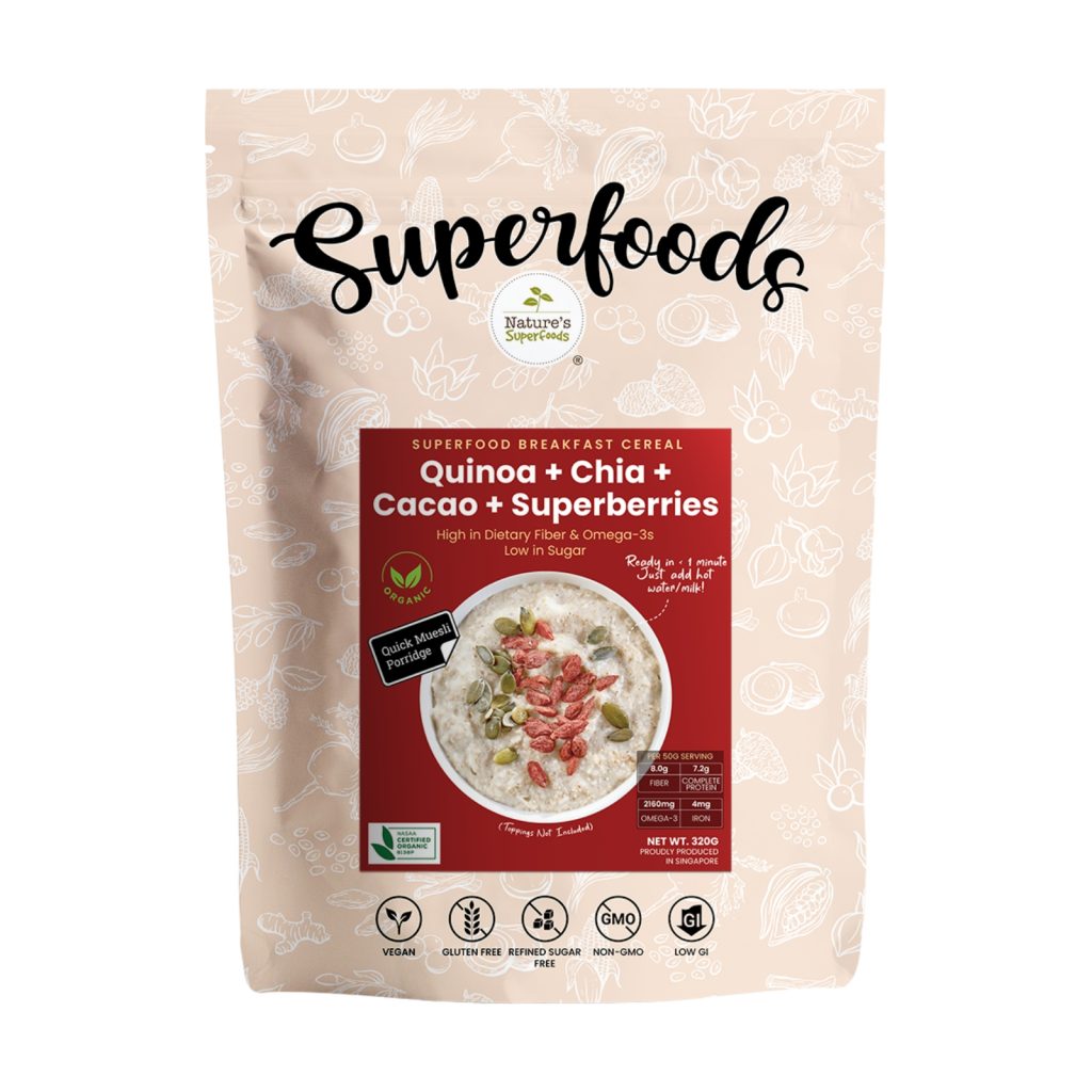 Organic Superfoods Muesli Porridge | Nature’s Superfoods