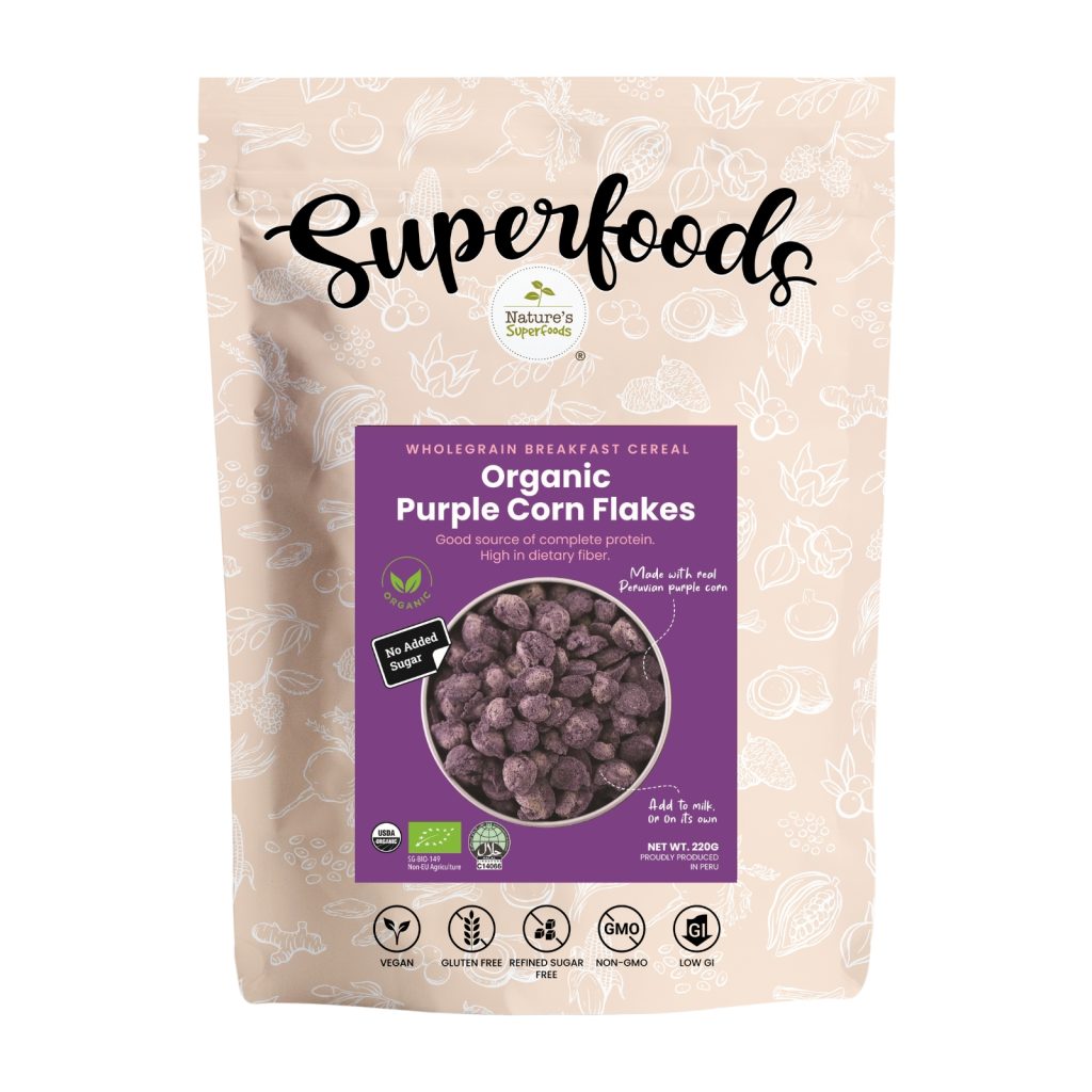 Organic Purple Corn-Quinoa Cereal | Nature’s Superfoods