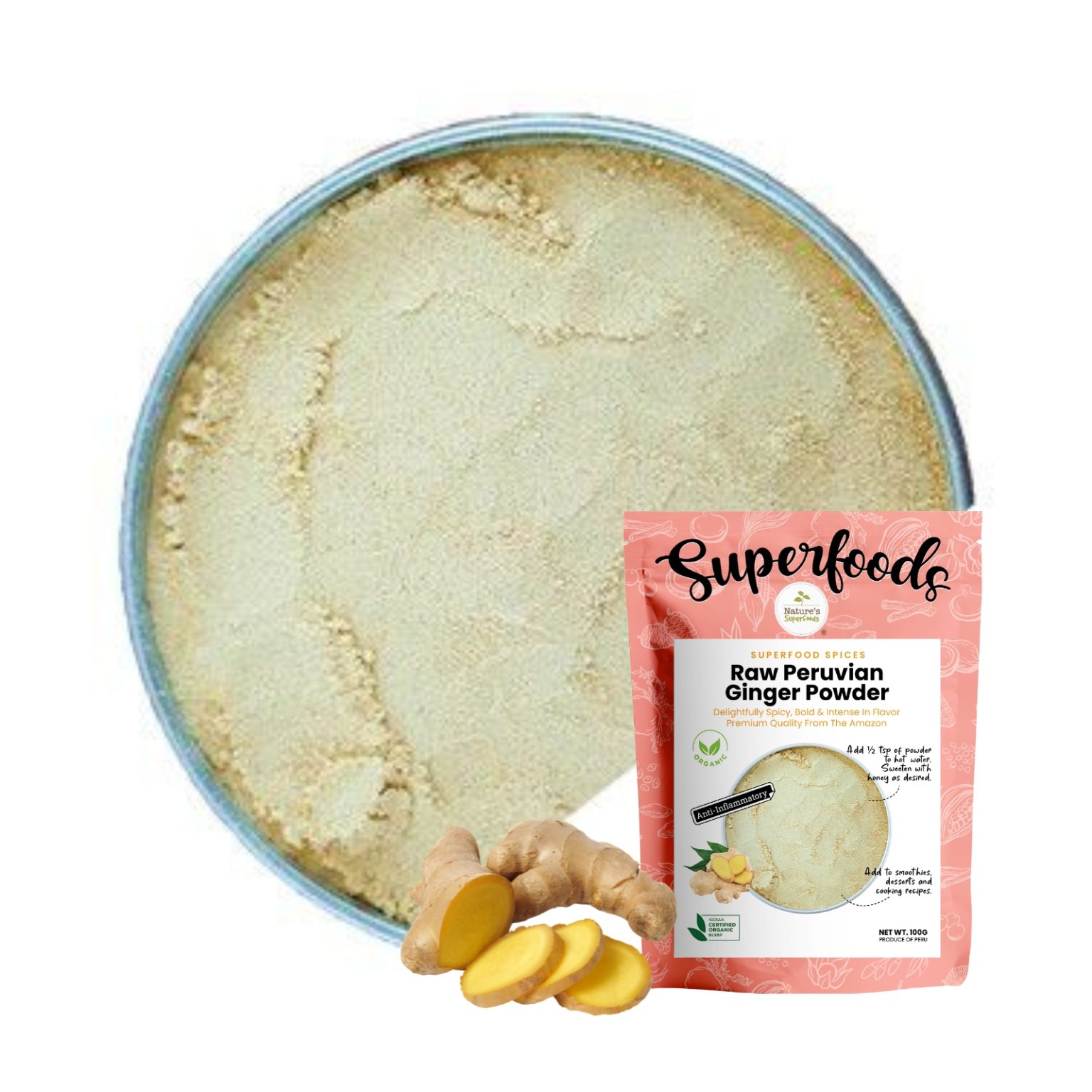 Organic Turmeric Powder | Nature’s Superfoods