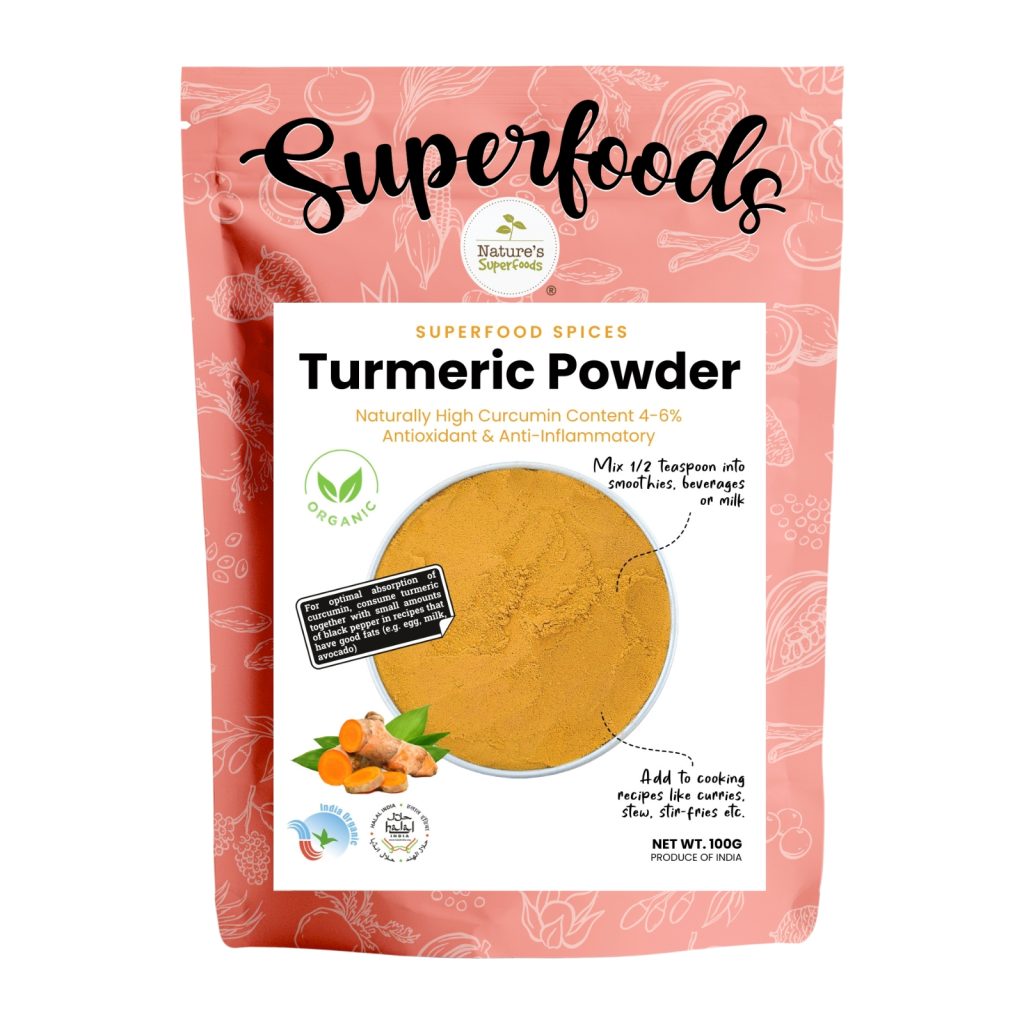Organic Turmeric Powder | Nature’s Superfoods