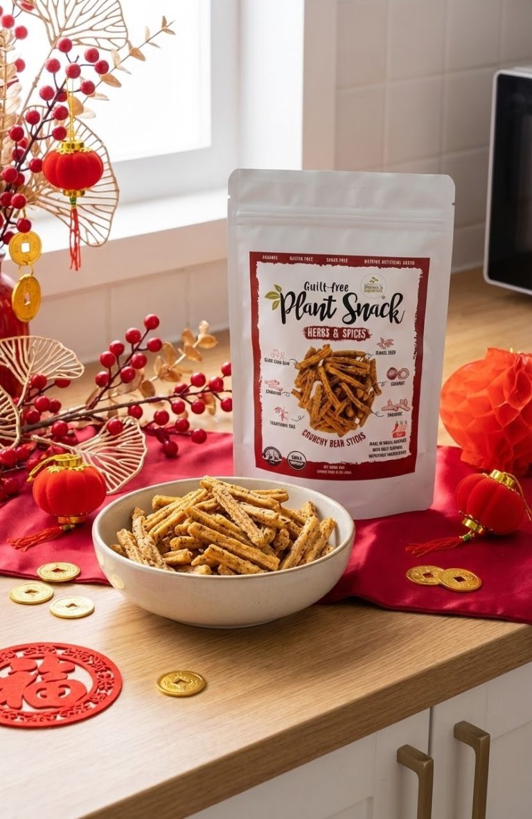 Vegan Crunchy Bean Sticks Snack Gift Set - Organic l Gluten-Free